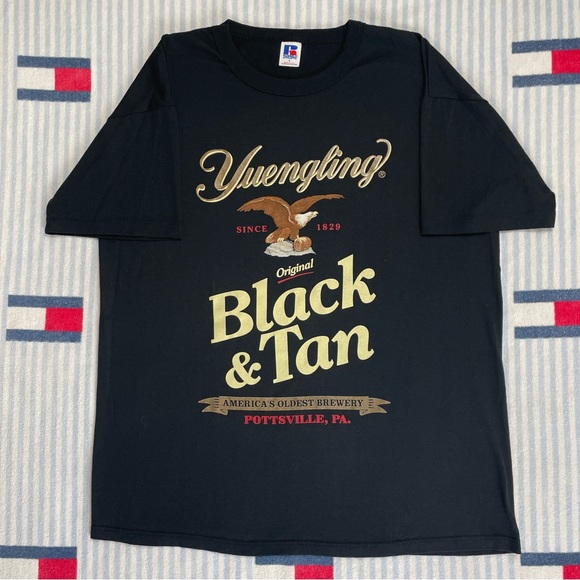 Russell Athletic | Shirts | Vintage Russell Athletic Yuengling Black ...